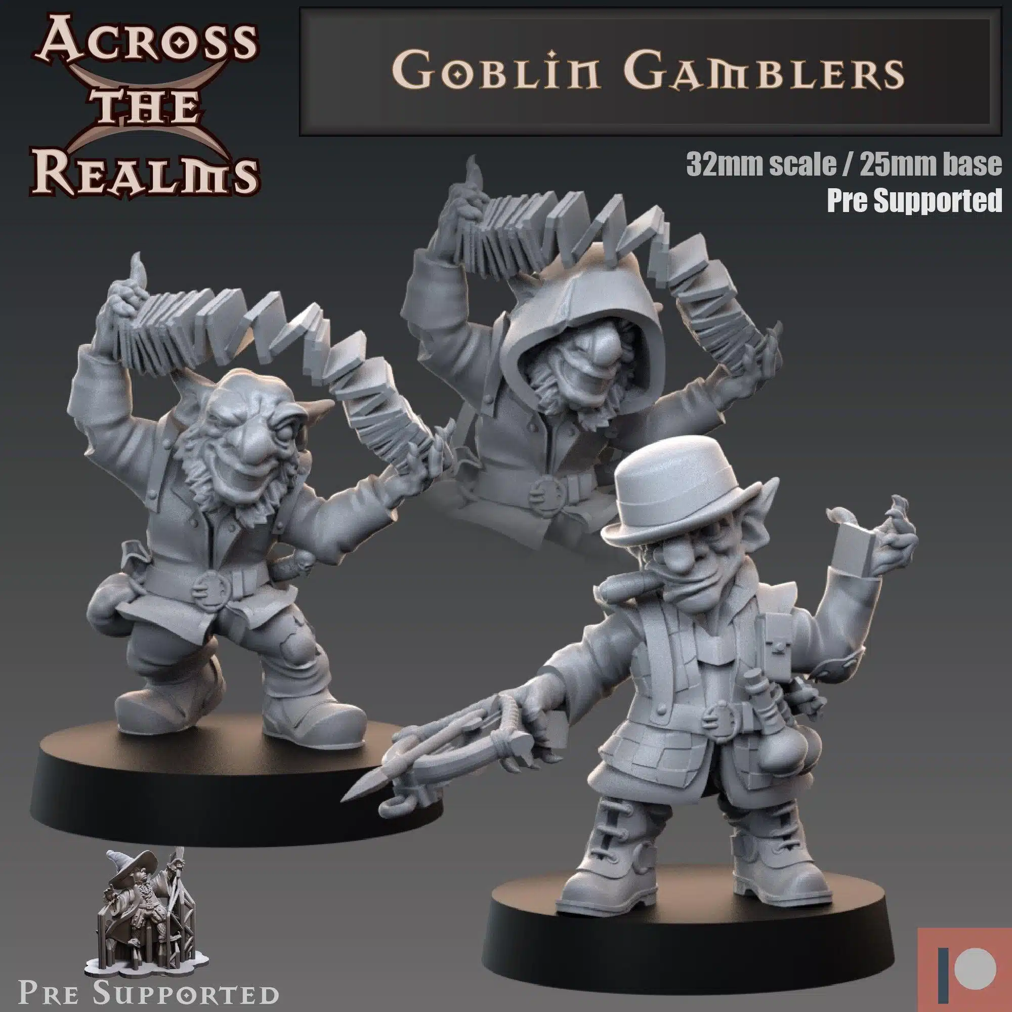 Goblin Gambler - ForMySin Designs - Models and Minis UK
