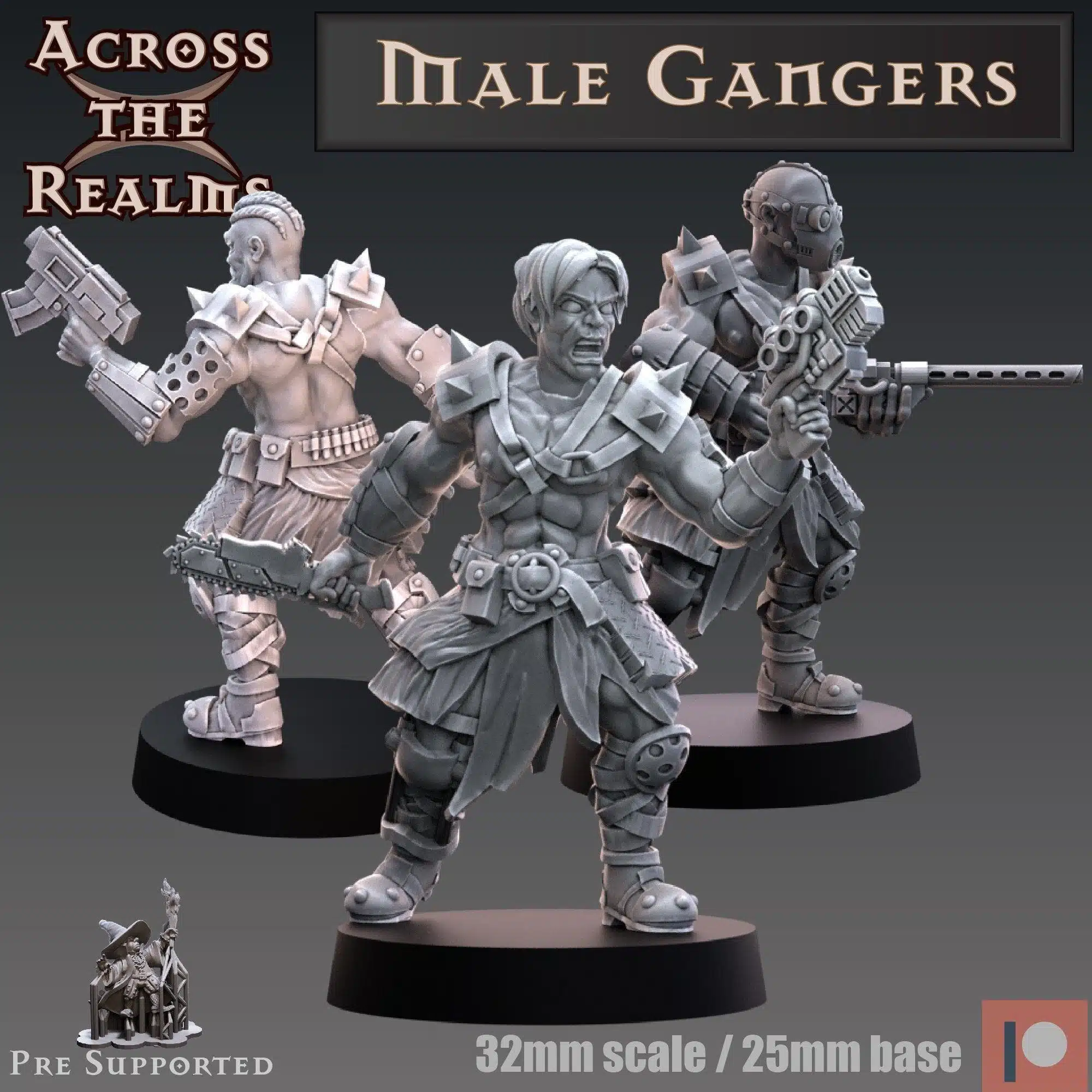 Male Gangers - ForMySin Designs - Models and Minis UK