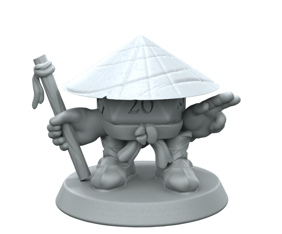 D20 Heroes - Monk - Models and Minis UK