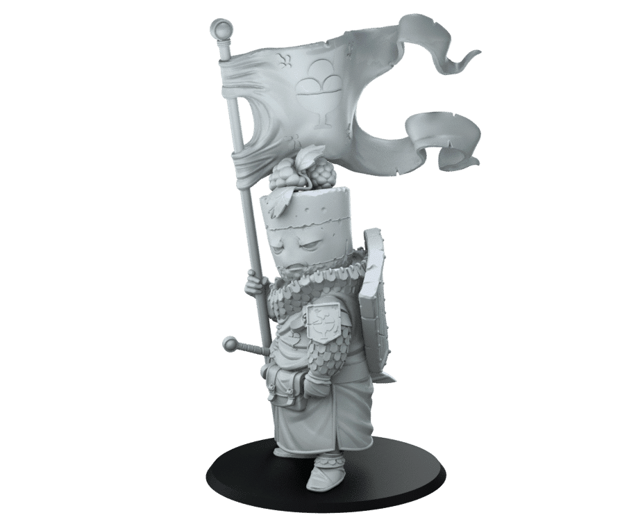 Chocolate Cake Standard Bearer - Models and Minis UK