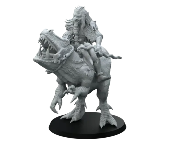 Goblin Dinosaur Riders - ForMySin Designs - Models and Minis UK