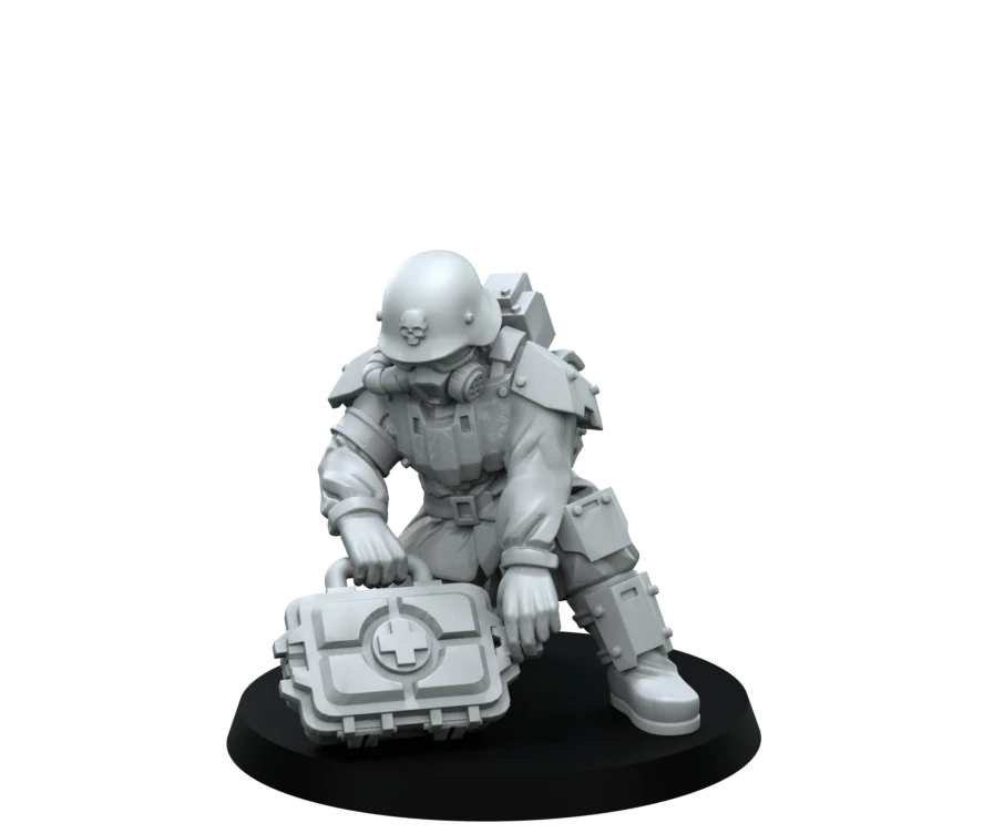 Imperial Soldier - Field Medic - Models and Minis UK